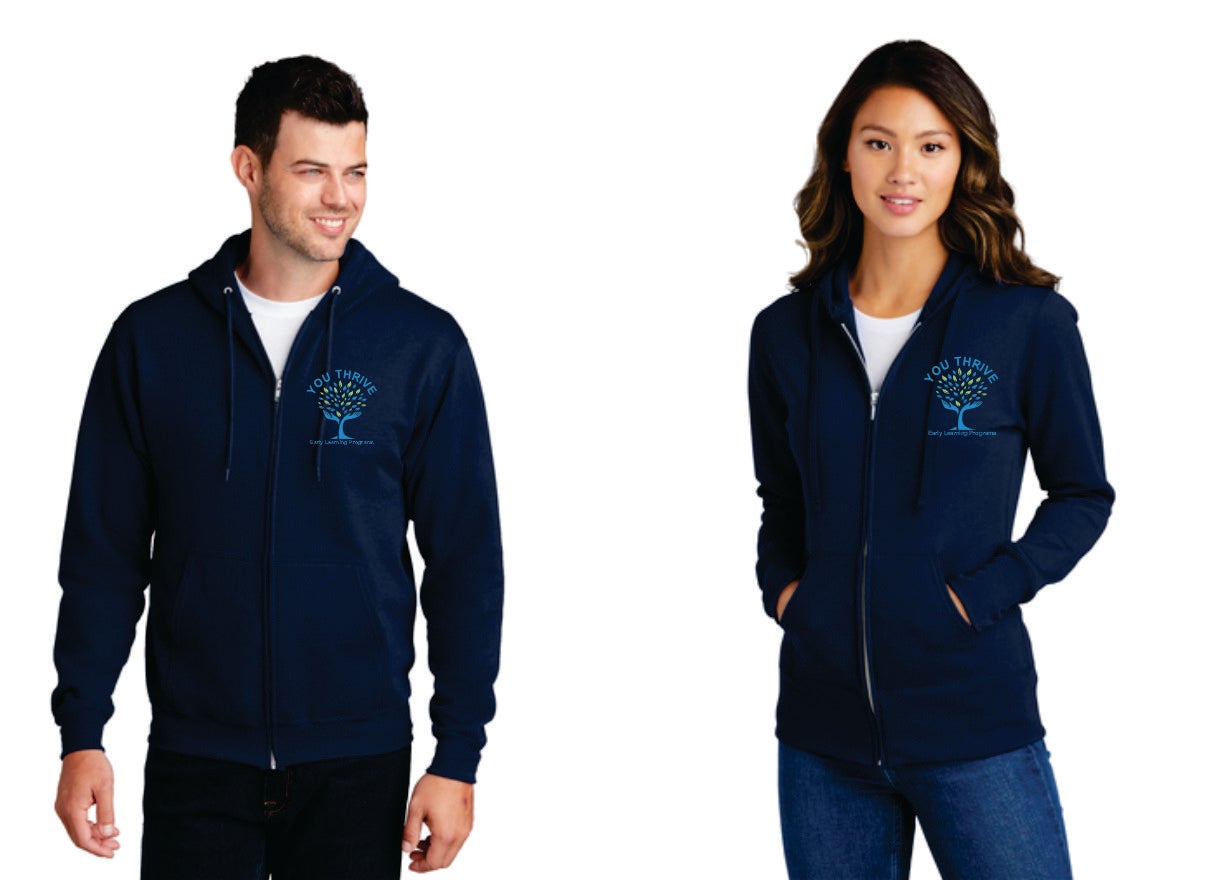 You Thrive FL Zip Hoodie | LR Printing